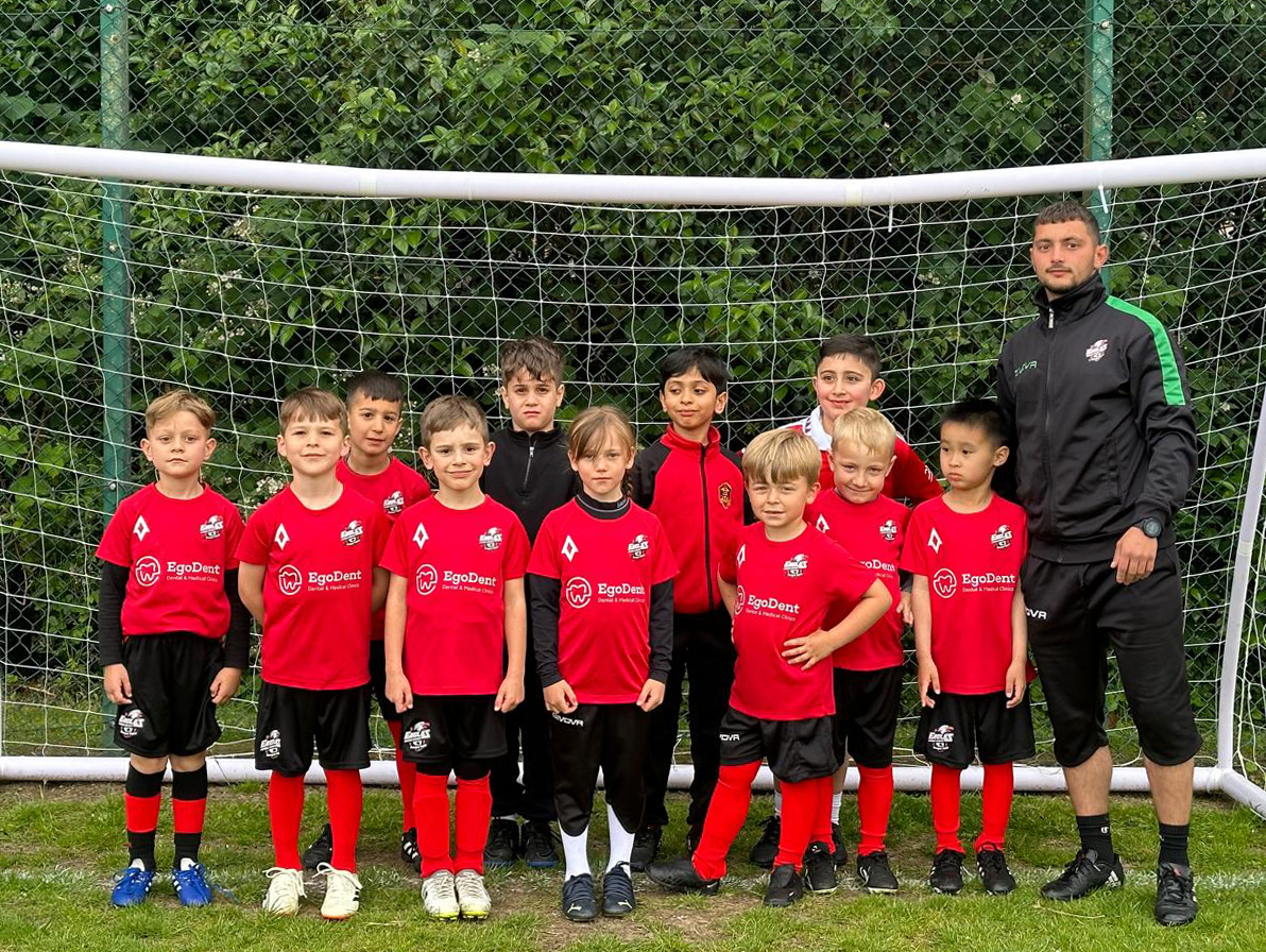 The youngest eagles at Eagles Football Academy - the U6 team